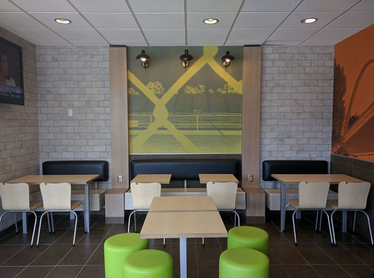 McDonald’s Interior Design Packages - Custom Interior Design