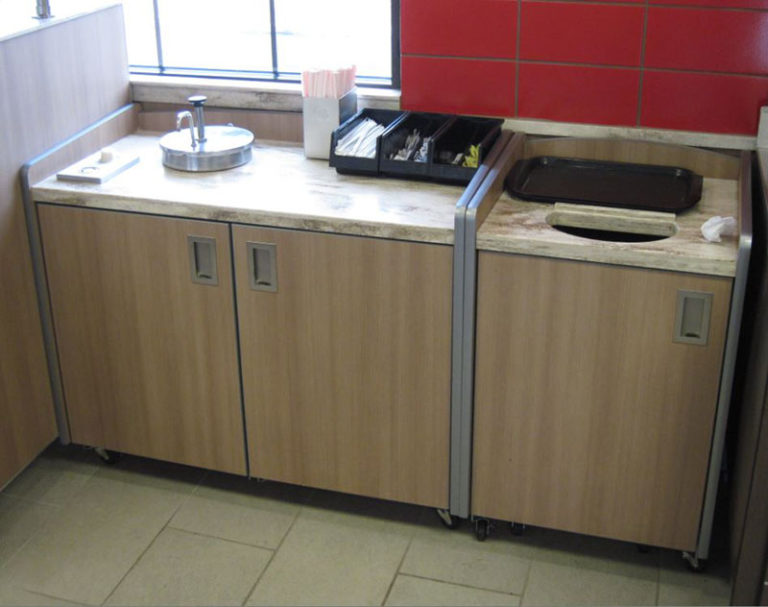 Condiment Cabinets for Restaurants - Restaurant Interior Design