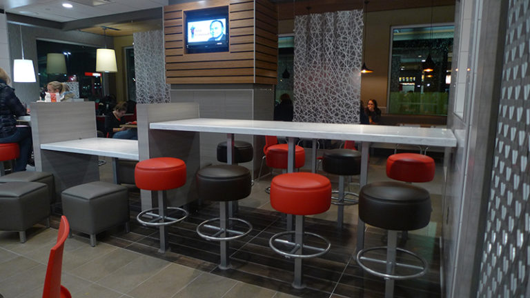 Burger King Design Concepts - Interior Design for Burger King